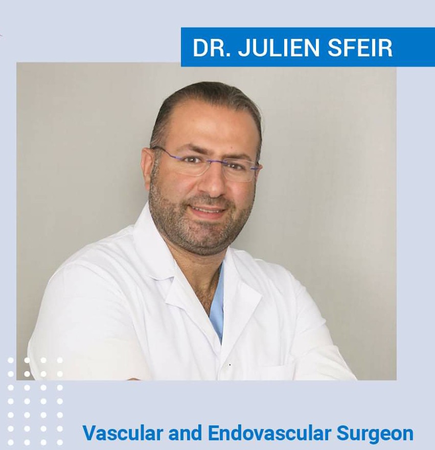 Dr. Julien Sfeir,MD specialized Vascular Surgeon at Saifi Village - trakMD